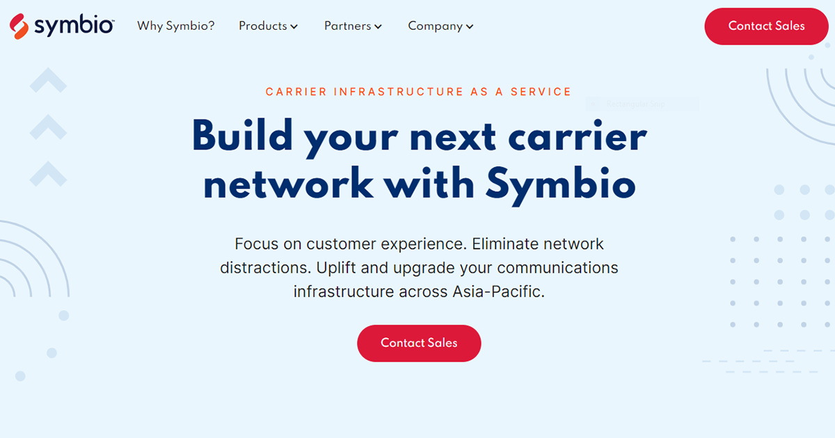 Carrier Interconnect as a Service | Symbio