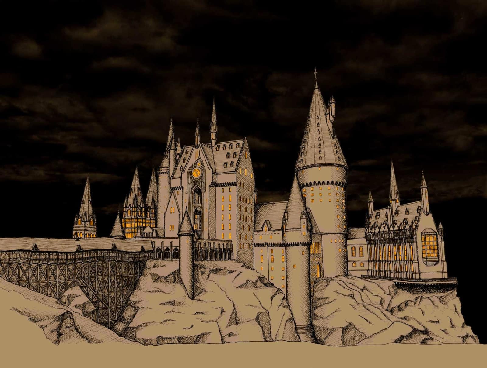 The Architecture of Hogwarts Castle - Part Two – Mountain Architects ...