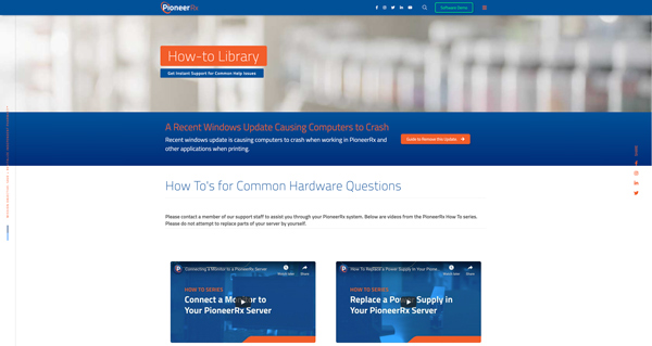How-To Library | PioneerRx - Top Pharmacy Software System