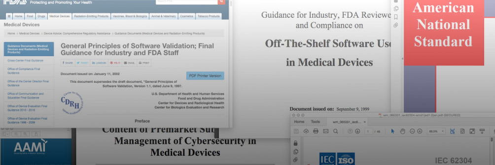 FDA and IEC 62304 Software Documentation