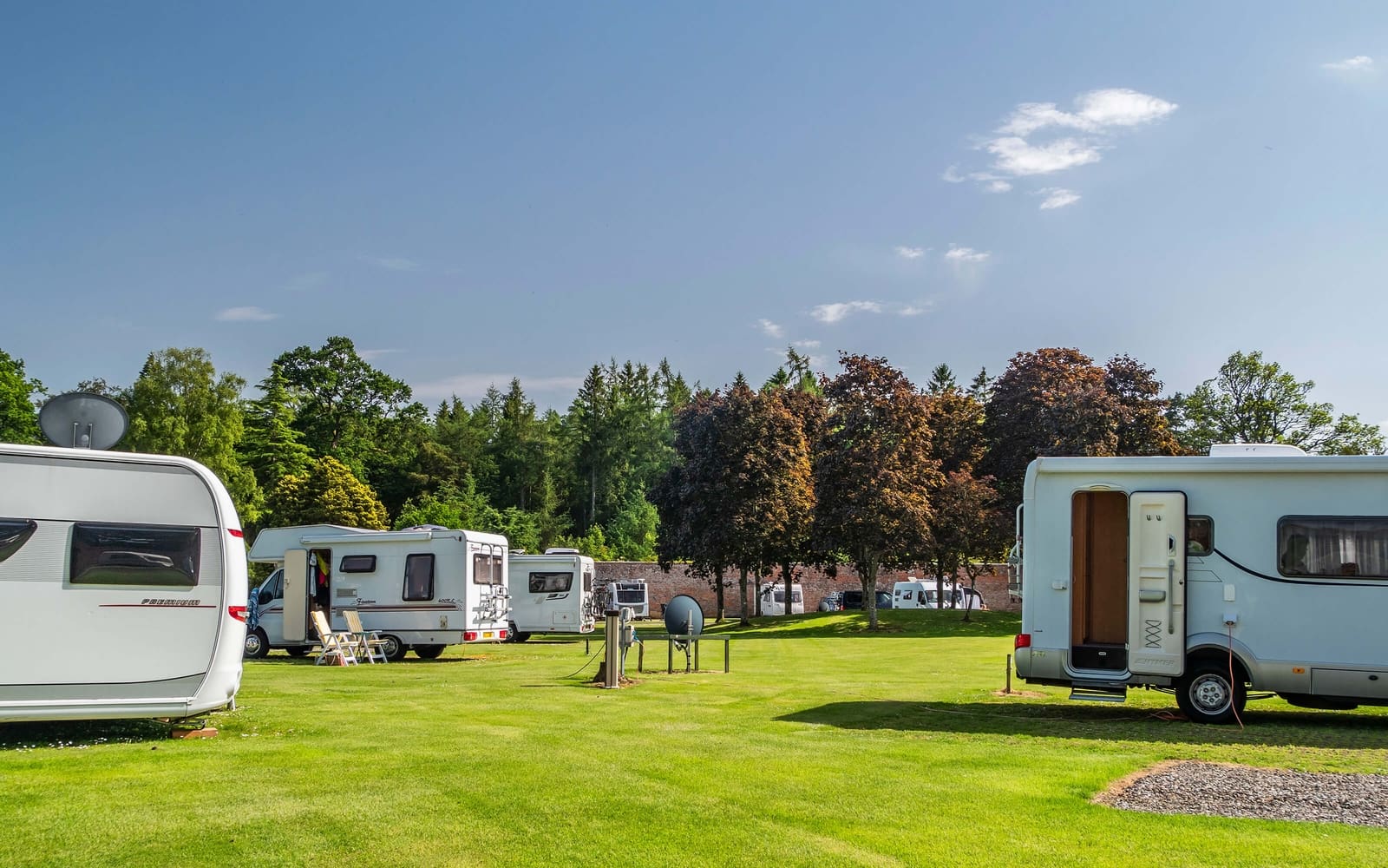 Motorhoming | Blair Drummond Caravan Park and Shepherd Huts