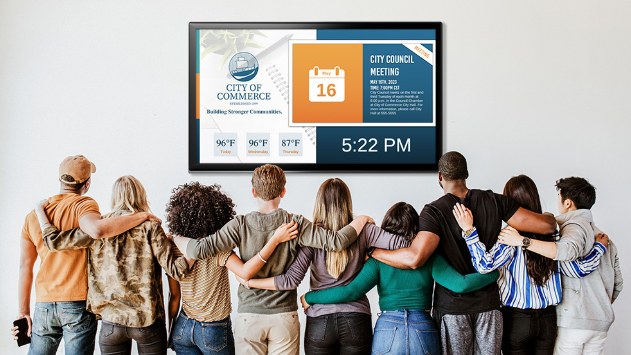 Here's How Cities Can Build Stronger Communities with Digital Signage