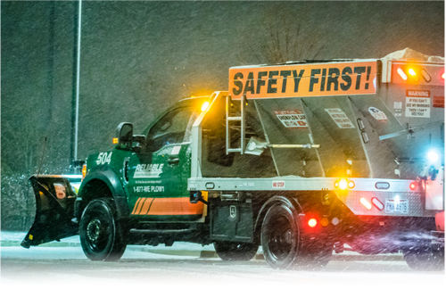 Reliable Snow Plowing Specialists : Snow Removal Contractor