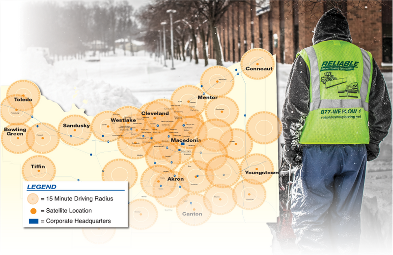 Reliable Snow Plowing Specialists : Snow Removal Contractor