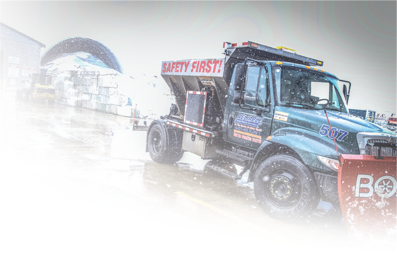 Reliable Snow Plowing Specialists : Snow Removal Contractor