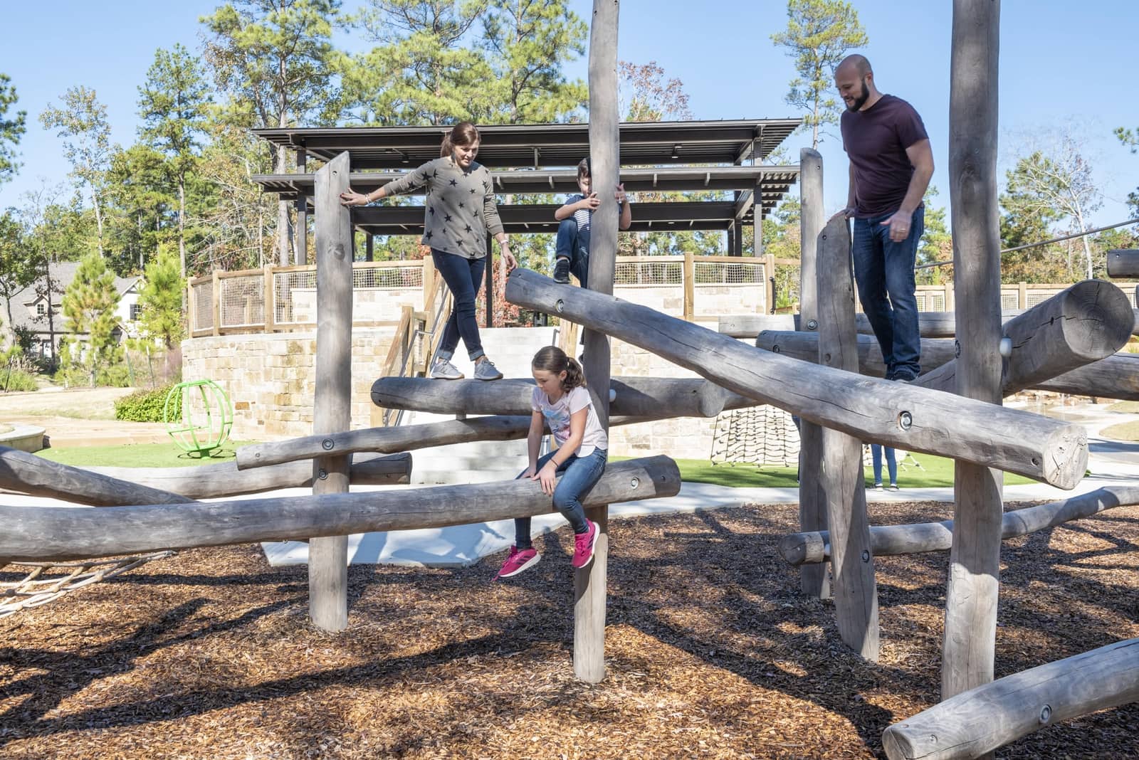 Wooden & Natural Play Structures for Playgrounds and Parks | Park N Play