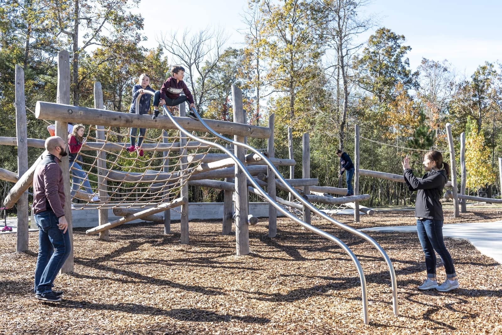 Wooden & Natural Play Structures for Playgrounds and Parks | Park N Play