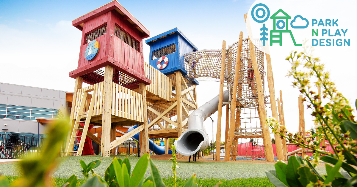 Wooden & Natural Play Structures for Playgrounds and Parks | Park N Play