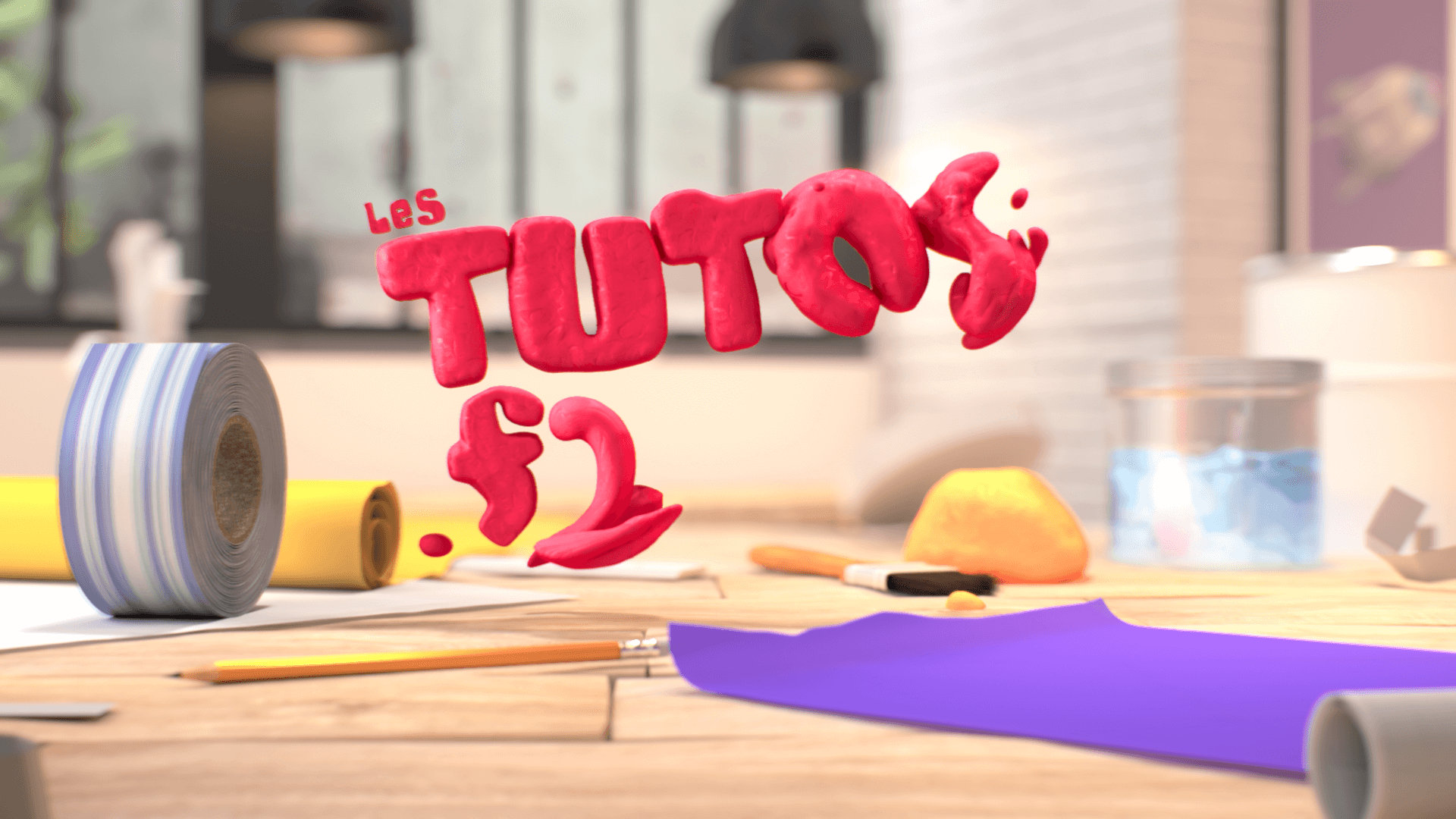 TFOU - Les Tutos Fous Broadcast Design 3D Animations