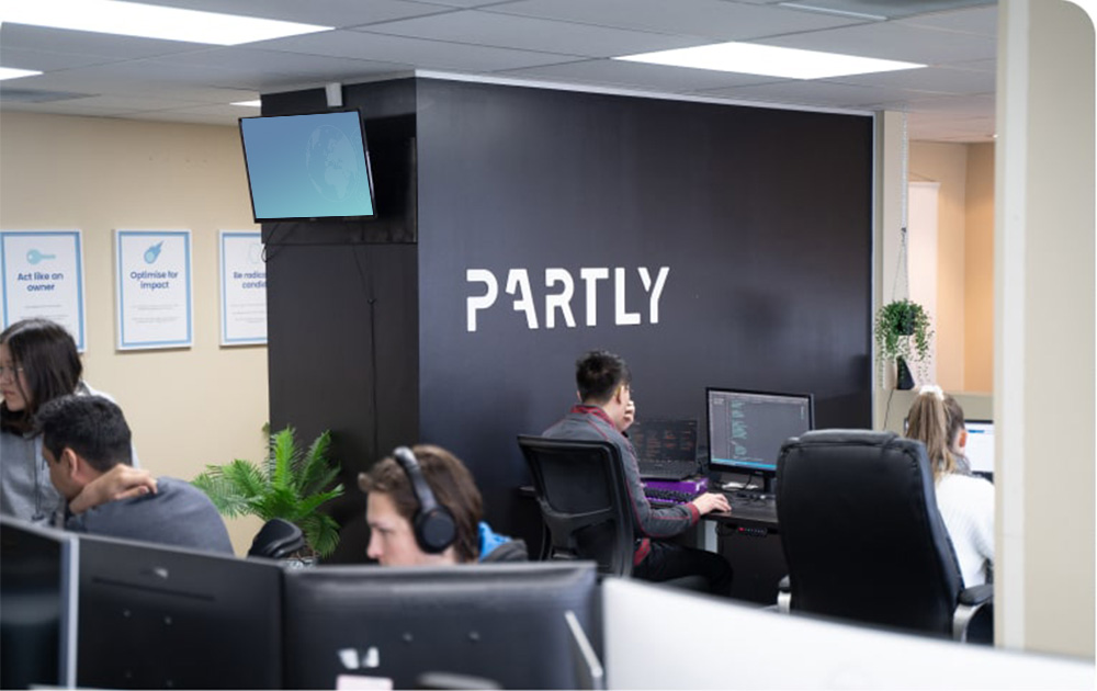 About Partly - The team, mission and values