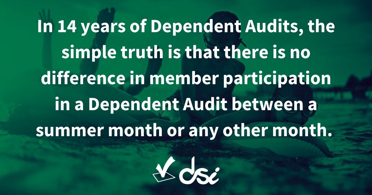 Four Wrong Assumptions in the Timing of a Dependent Audit