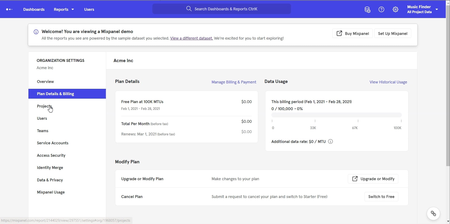 Mixpanel | UI, UX Design | SaaS | Application Design | saas ui