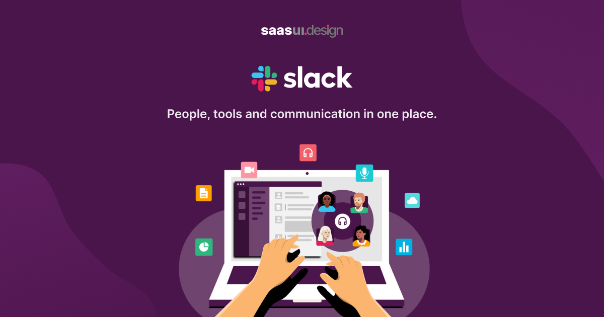 Slack | UI, UX Design | SaaS | Application Design | saas ui