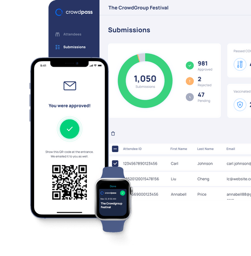 CrowdPass - Event & Attendee Management Platform