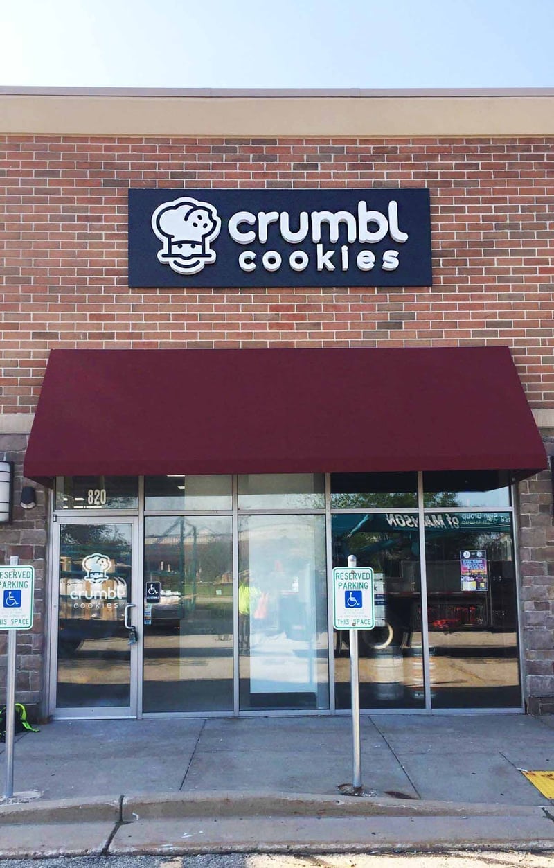 Crumbl Cookies Sign Project | La Crosse Sign Group