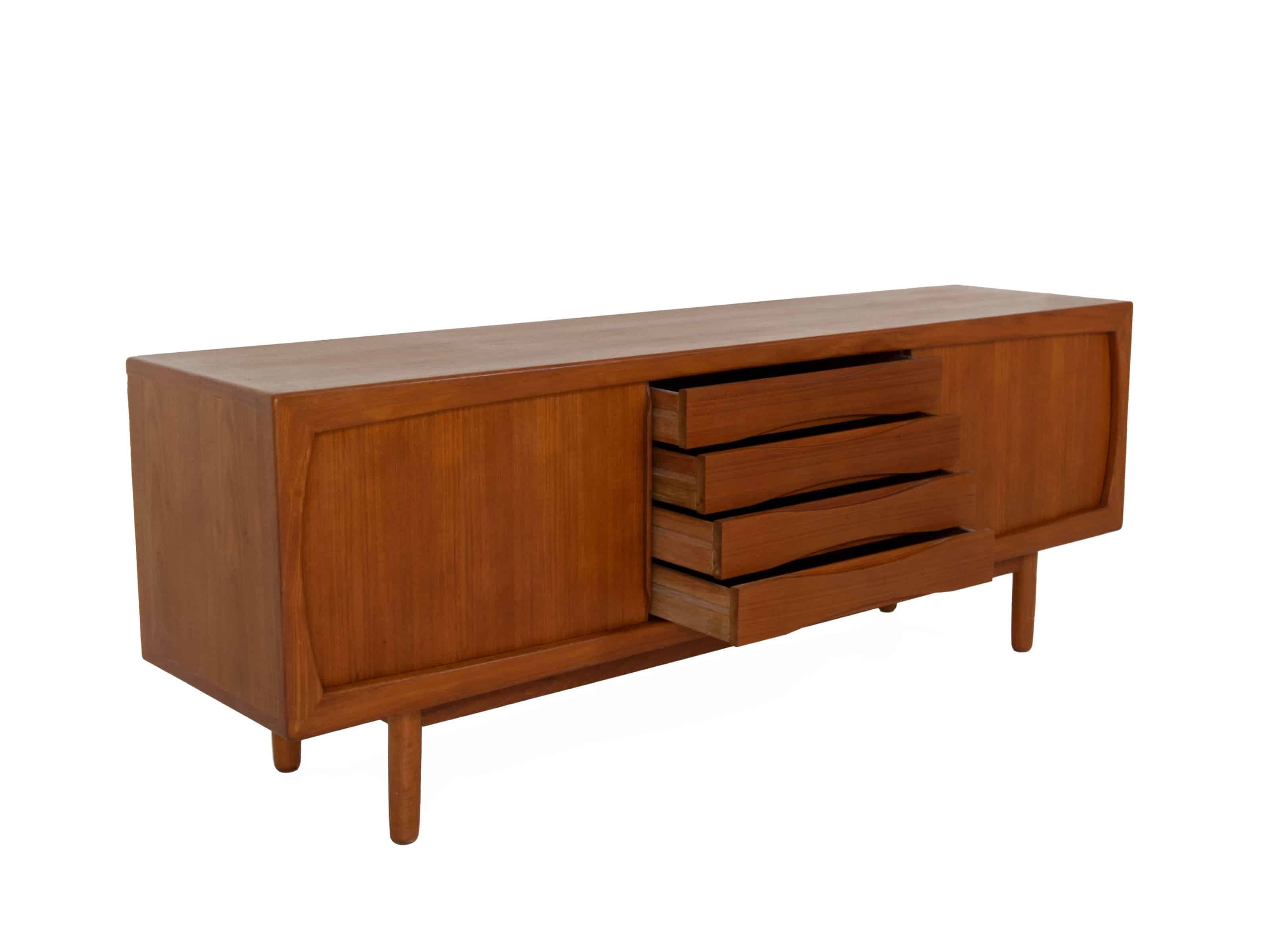 Danish Design Teak Sideboard by H.P. Hansen, 1950s | AtKris Studio