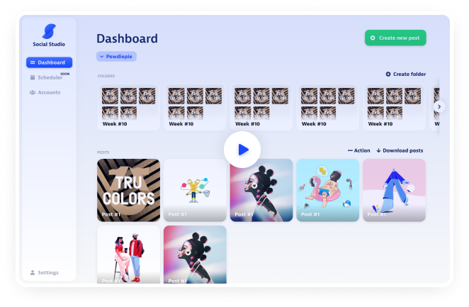 Social Studio - Automate Instagram Content Creation with AI