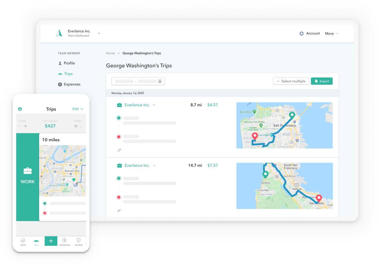 Everlance: Automatic Mileage Tracker & Expense Management