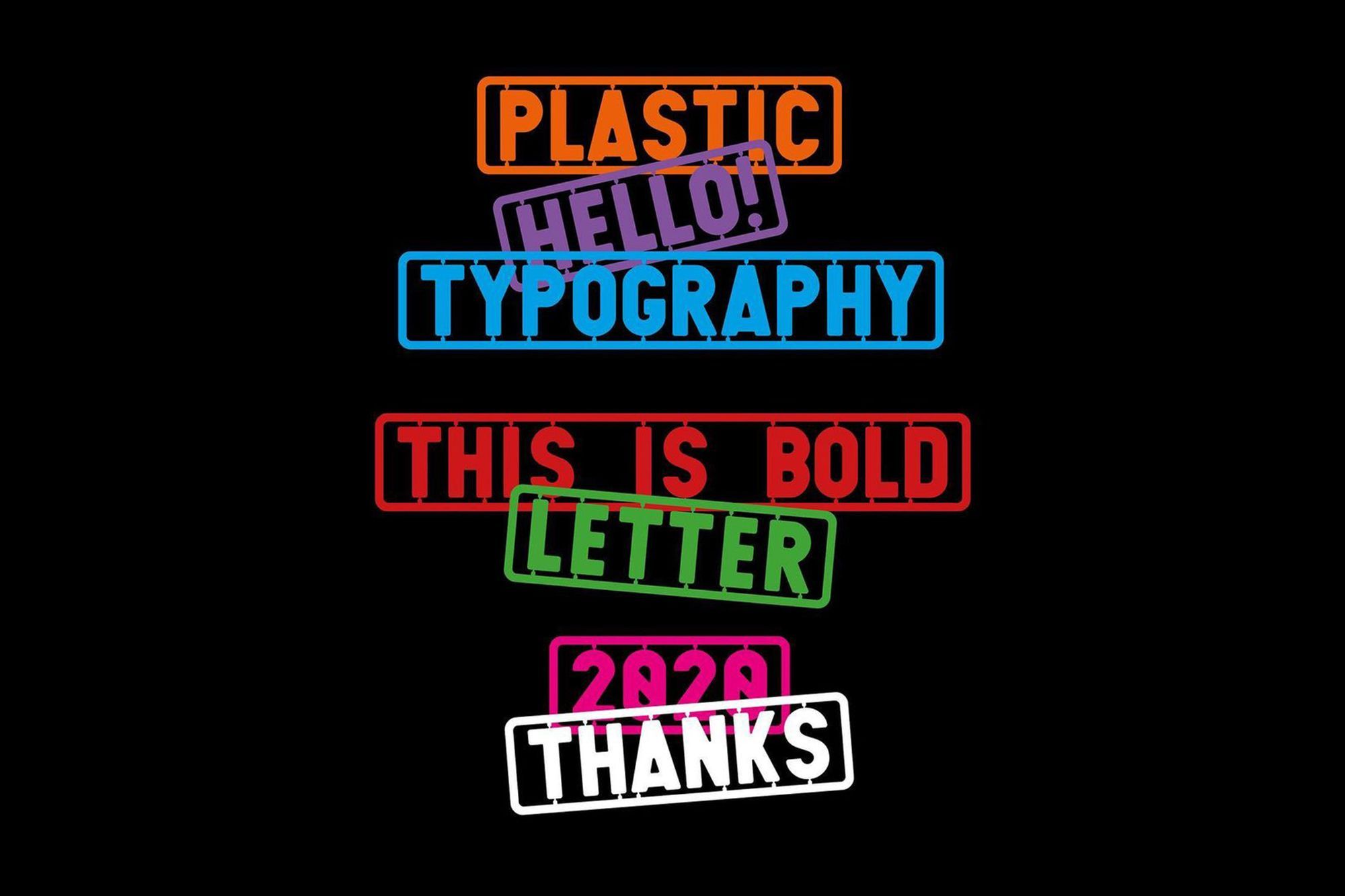 Plastic Alphabet | Why? Design