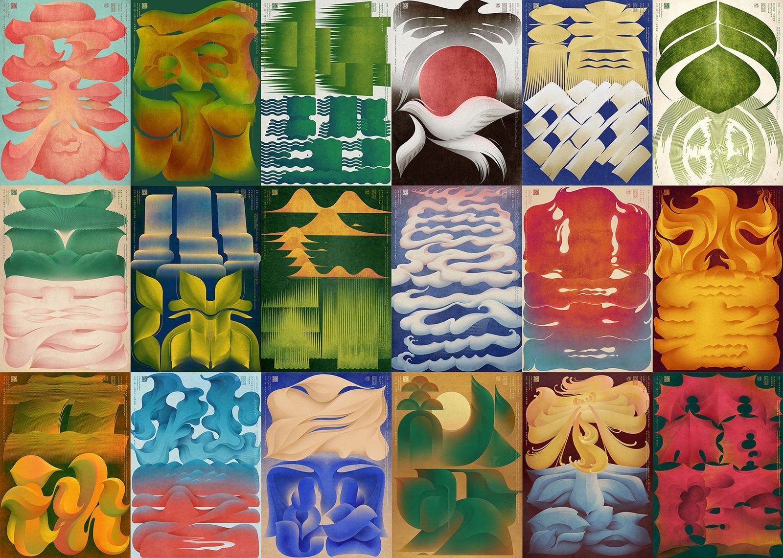 The 24 Chinese Solar Terms Poster Series | Why? Design