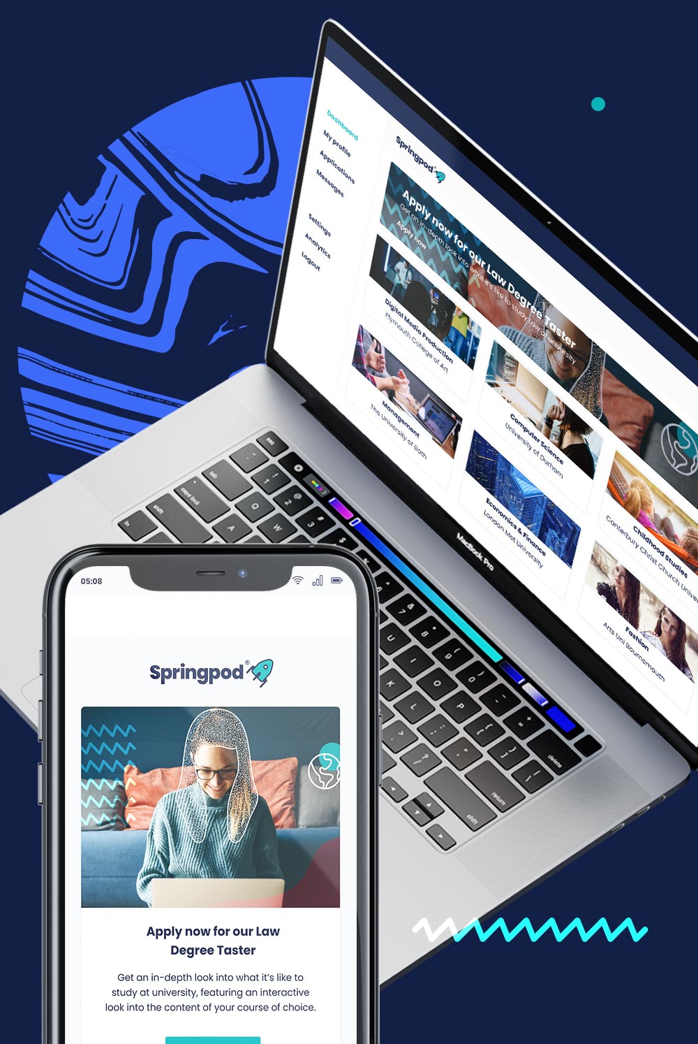 Energise your undergraduate attraction strategy | Partner with Springpod