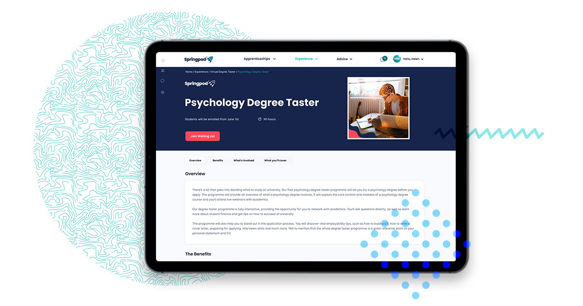 Energise your undergraduate attraction strategy | Partner with Springpod