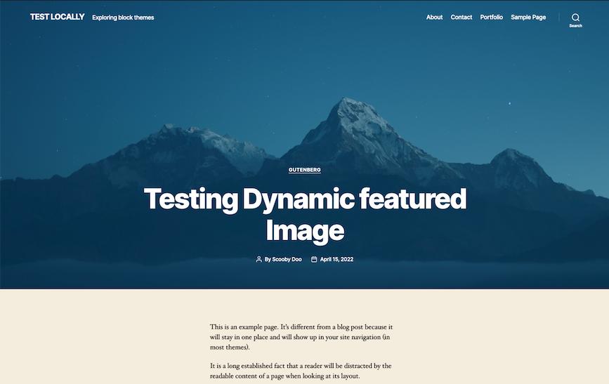 How To Customize Wordpress Block Theme Cover Templates With Dynamic Post Feature Images — Add On Idx 