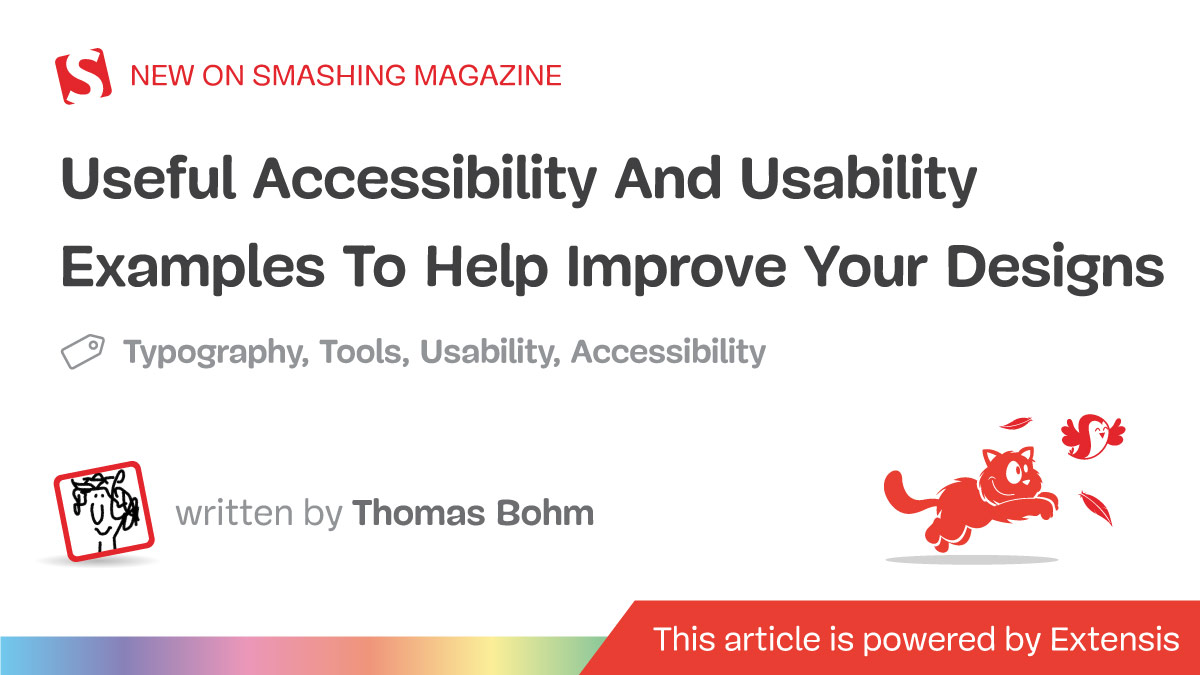 Useful Accessibility And Usability Examples To Help Improve Your Designs — Add On IDX