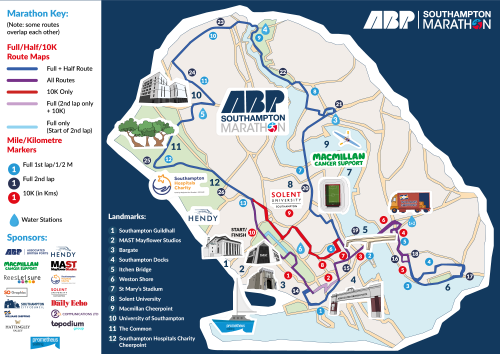 ABP Southampton Marathon | 10k | Half Marathon | April 2023