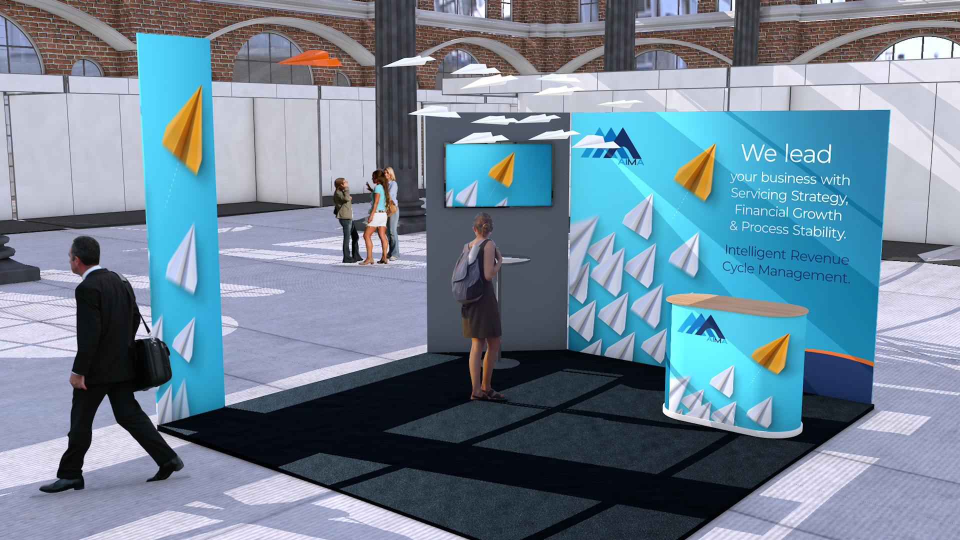 Portfolio - AIMA BMS Brand development, Exhibition and Motion Graphics ...
