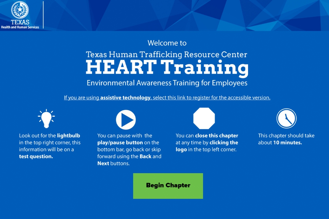 Texas Health & Human Services HEART Professional Training - Case Study ...