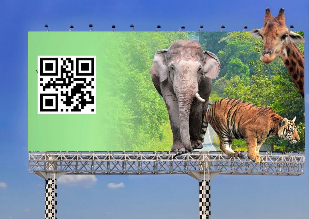 QR Code Billboard and Street Advertisements | Supercode