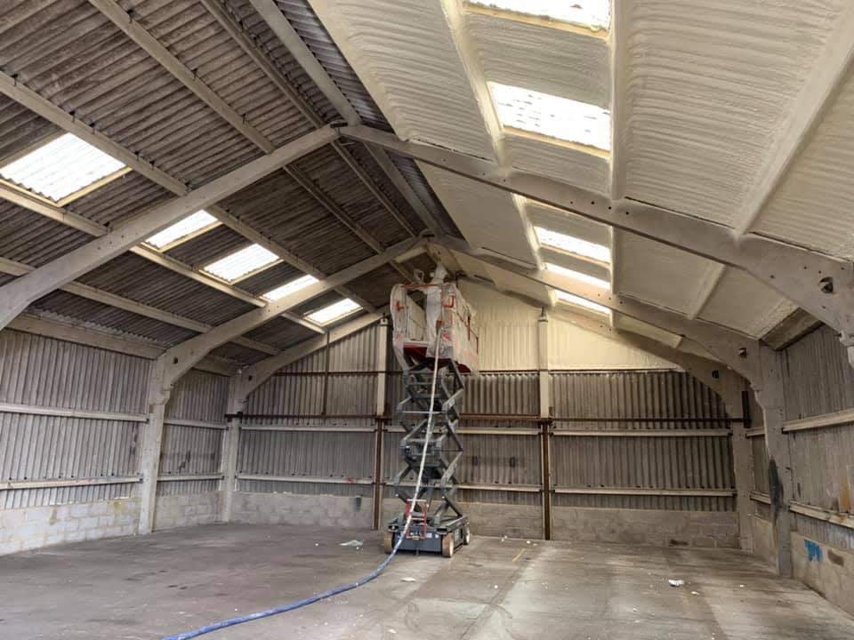 Agricultural Spray Foam Insulation - Agricultural Building