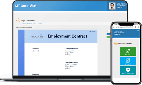 Employee Self-Service | Adonis HR