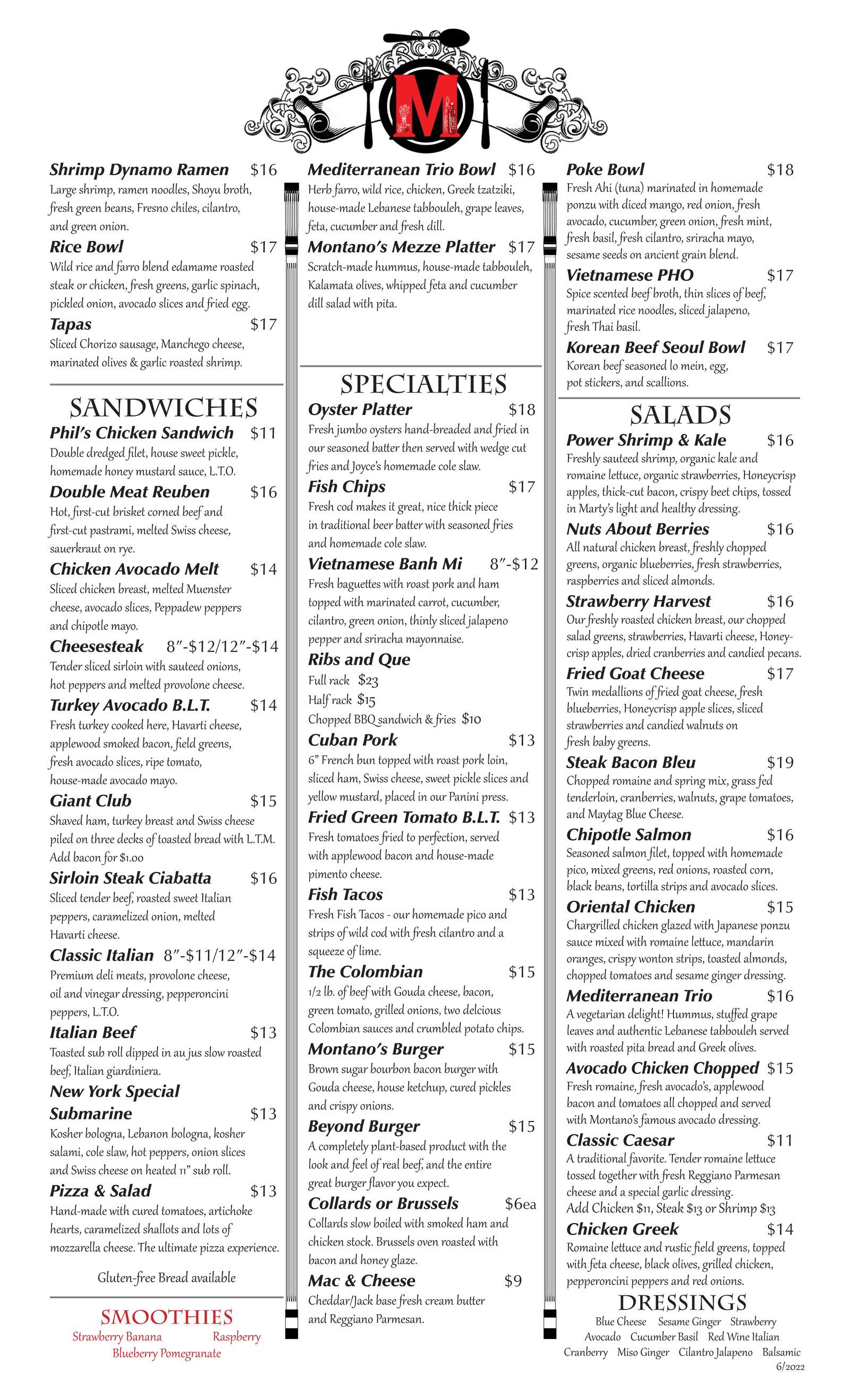 Montano's Restaurant