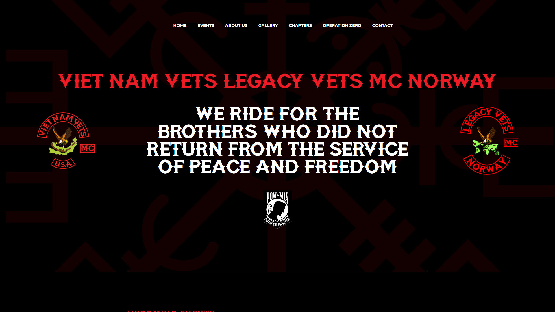 VIET NAM VETS LEGACY VETS MC NORWAY