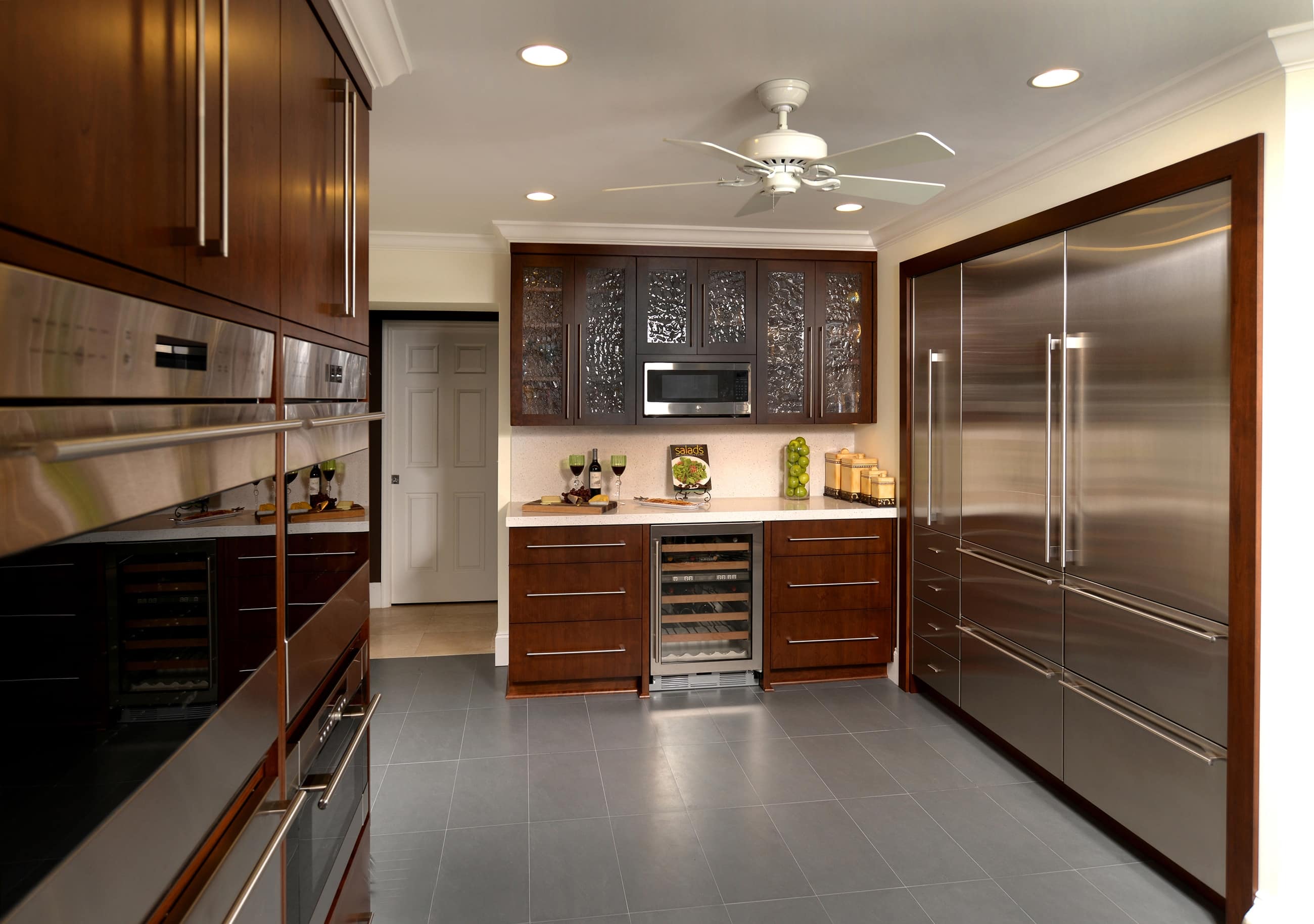 Contemporary Entertainment Kitchen - - Patricia Davis Brown Designs