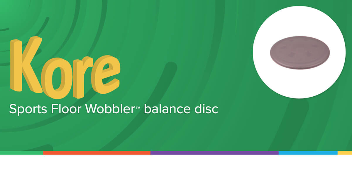 Kore Sports & Fitness Floor Wobbler™ Balance Disc
