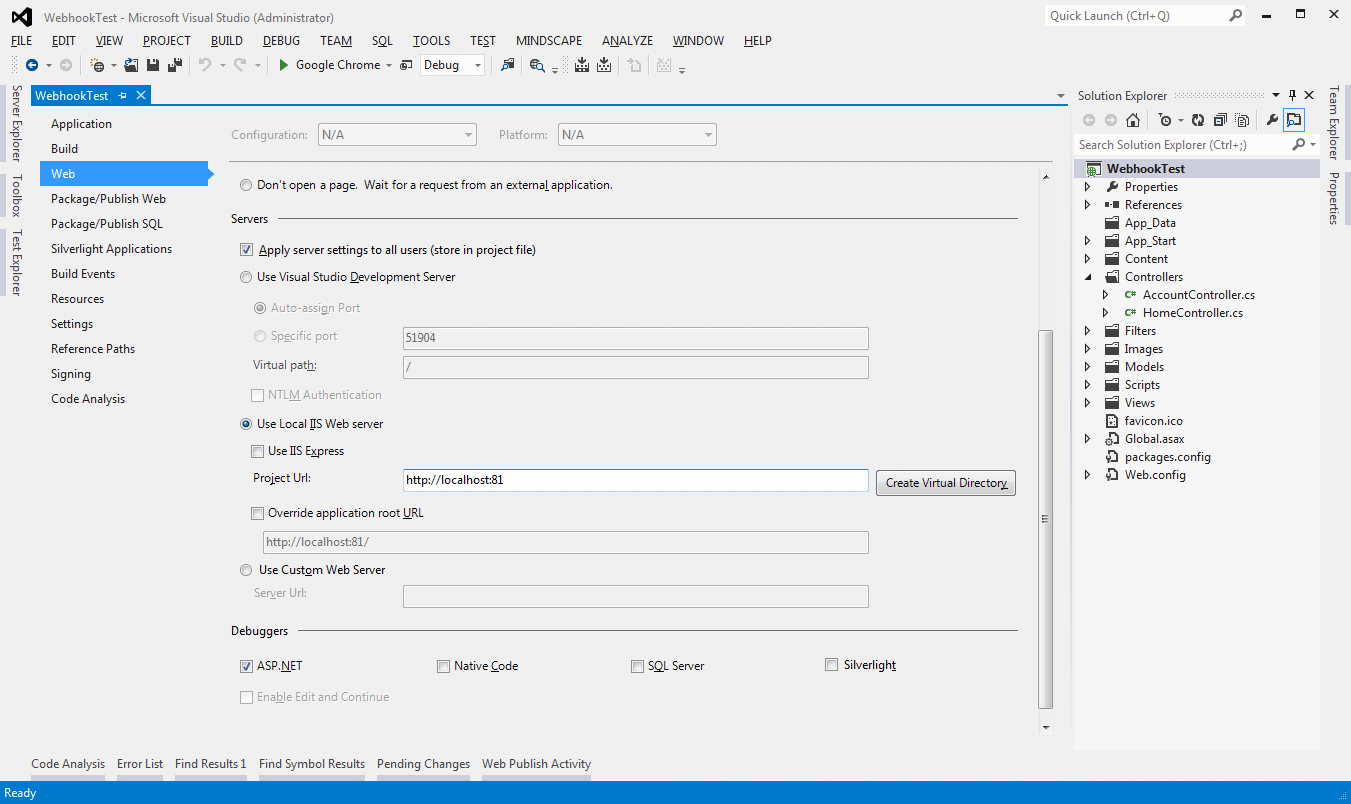 Debugging remote webhooks with ngrok and Visual Studio - DoneDone