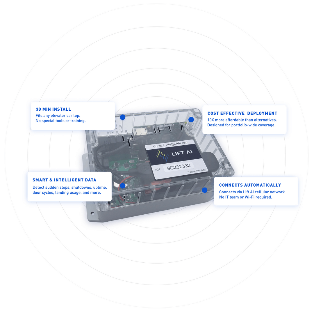 Lift AI - Remote Elevator Monitoring with IoT