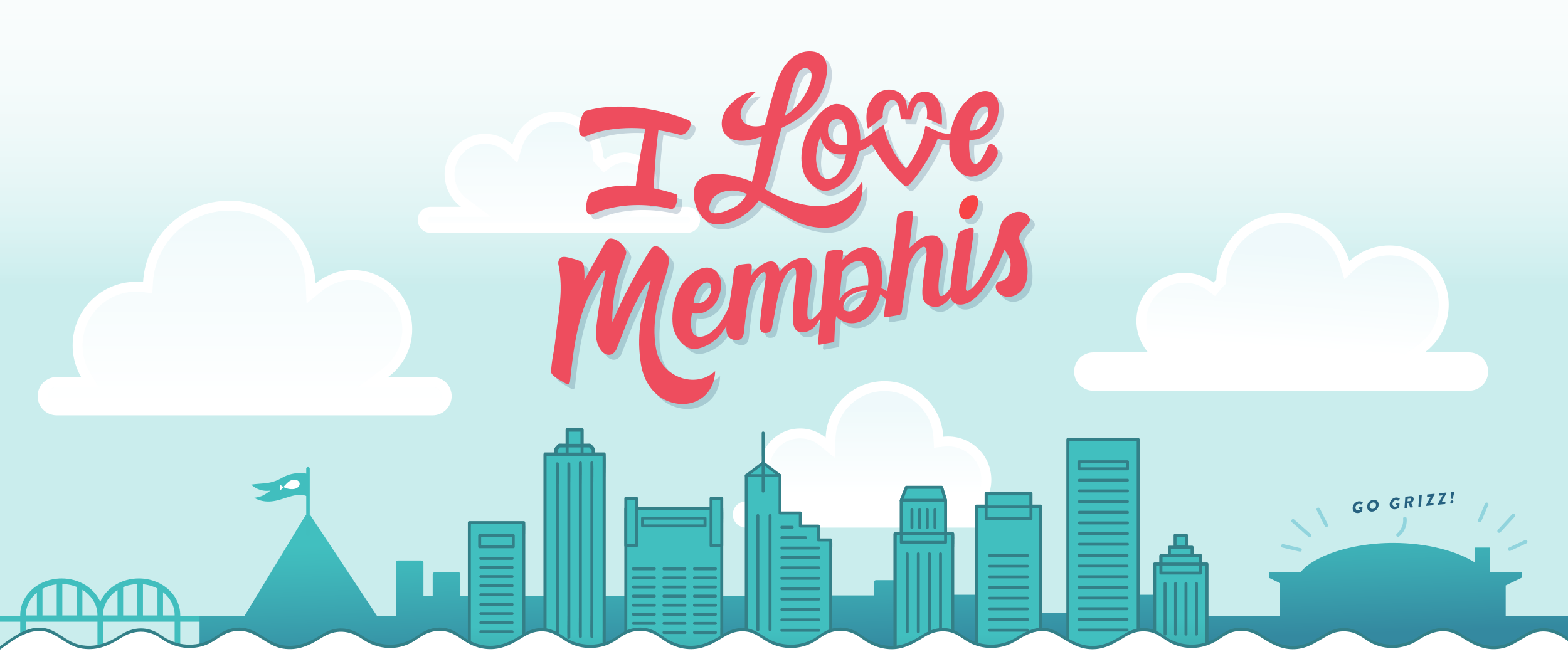Case Study: Memphis Travel | Brand & Identity, Commercial Illustration ...