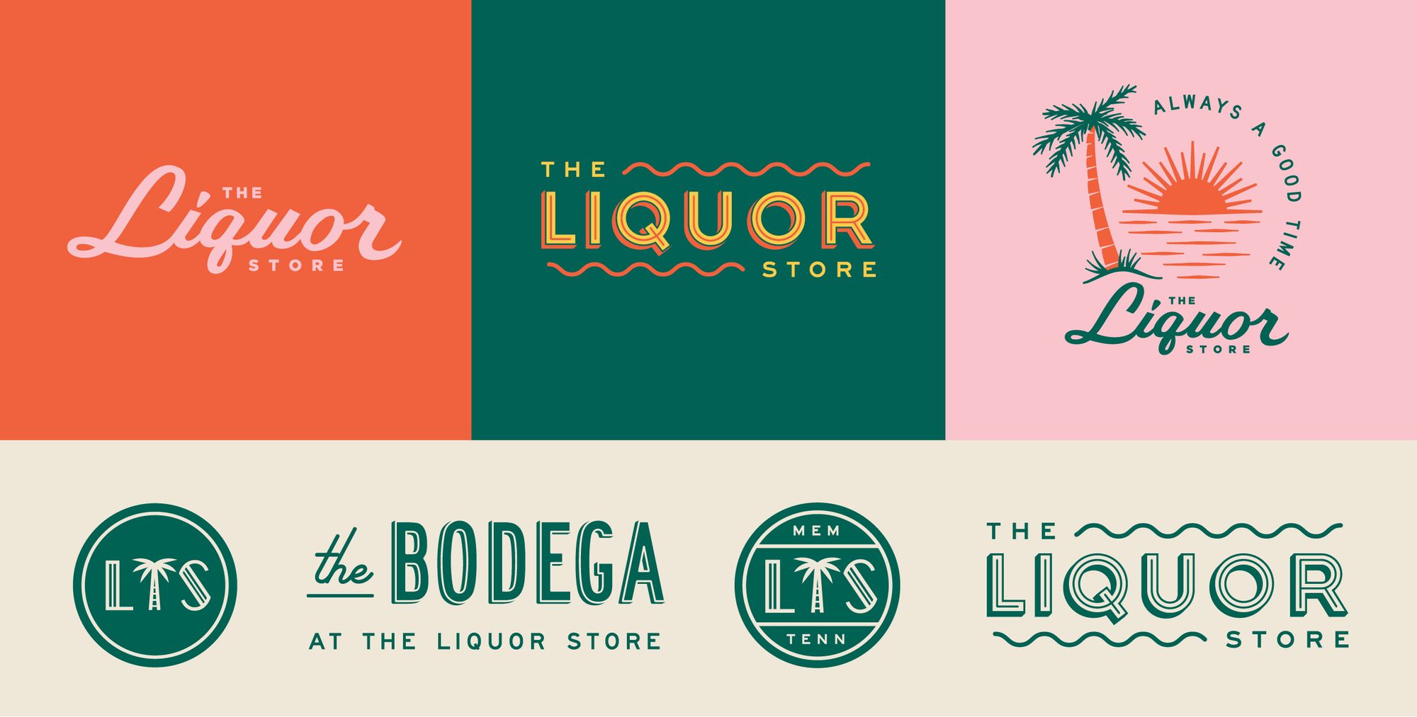 Case Study: The Liquor Store | Brand Expansion, Logo Design ...