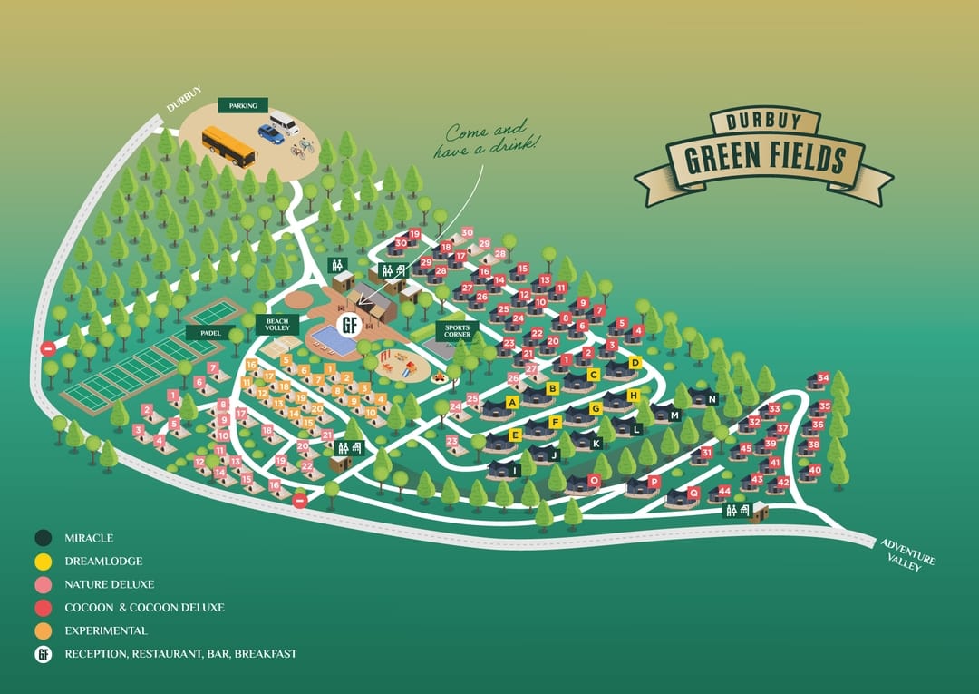 Plan - Durbuy Green Fields