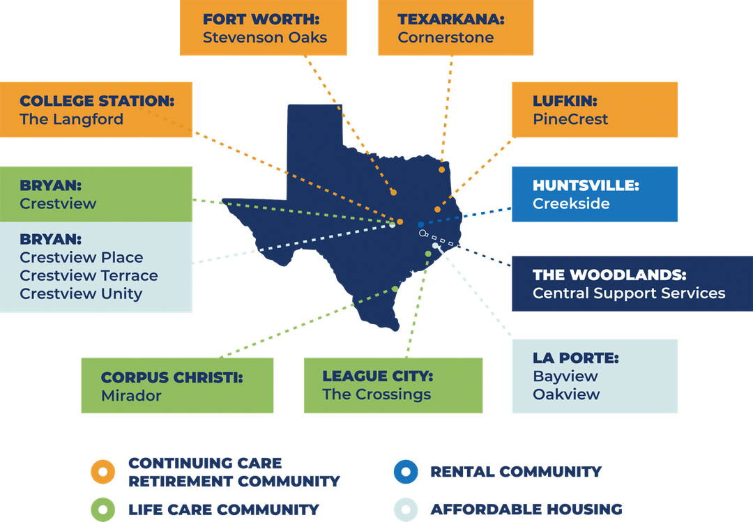 Retirement Communities in Texas. - Senior Living | MRC
