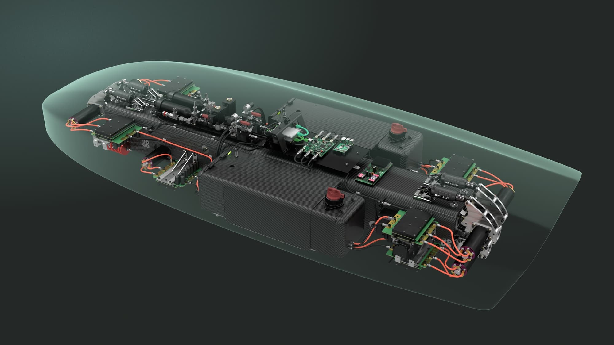 Hyperloop futuristic transportation | Technical animation platform