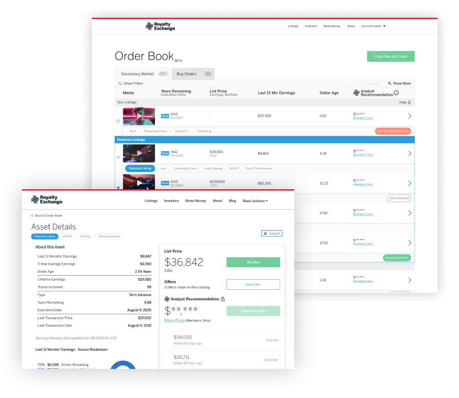 Royalty Investing Made Easy | Royalty Exchange
