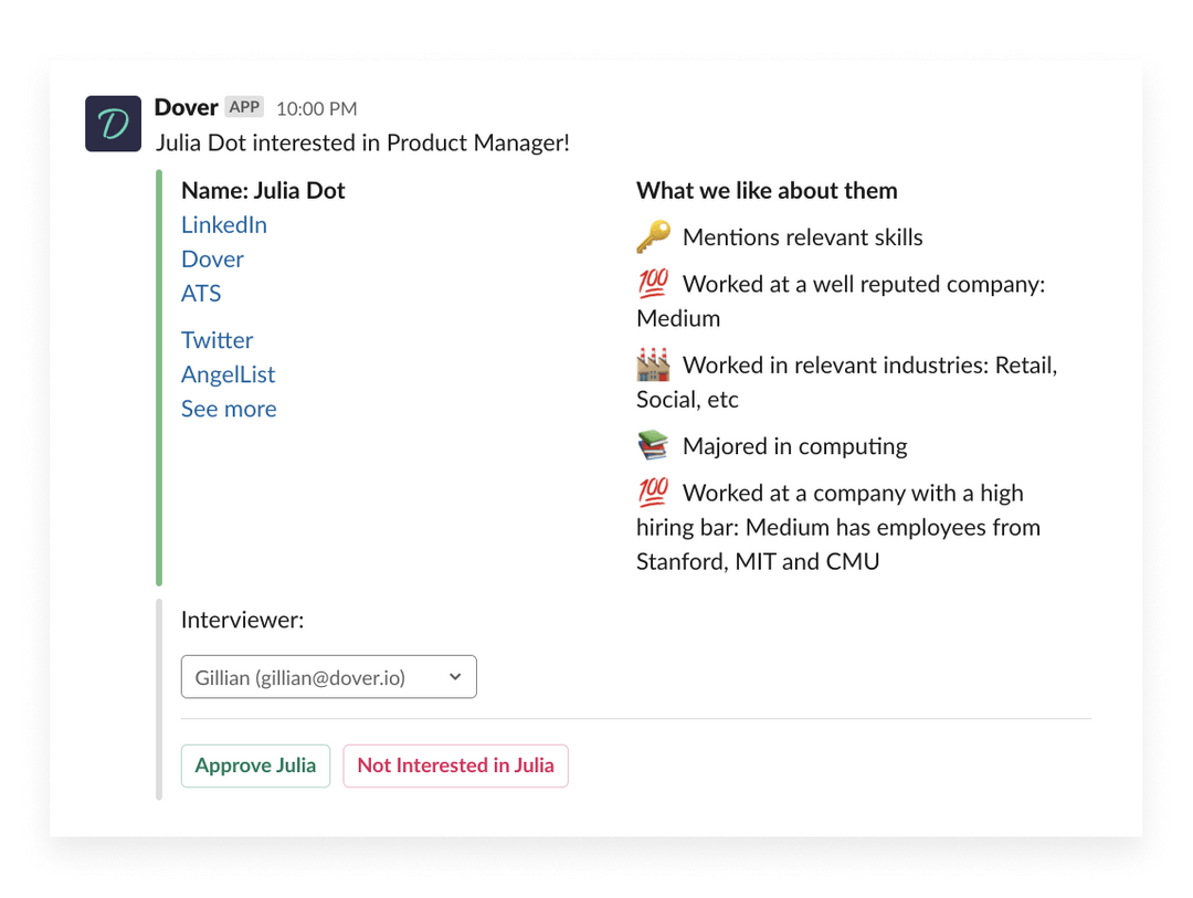 Dover | Your recruiting engine