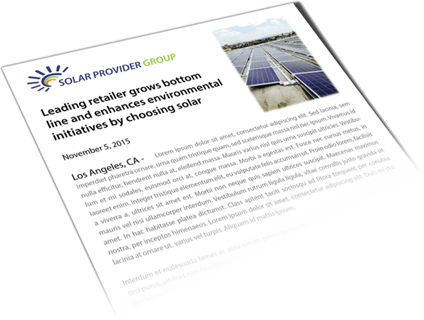 Home | Solar Provider Group