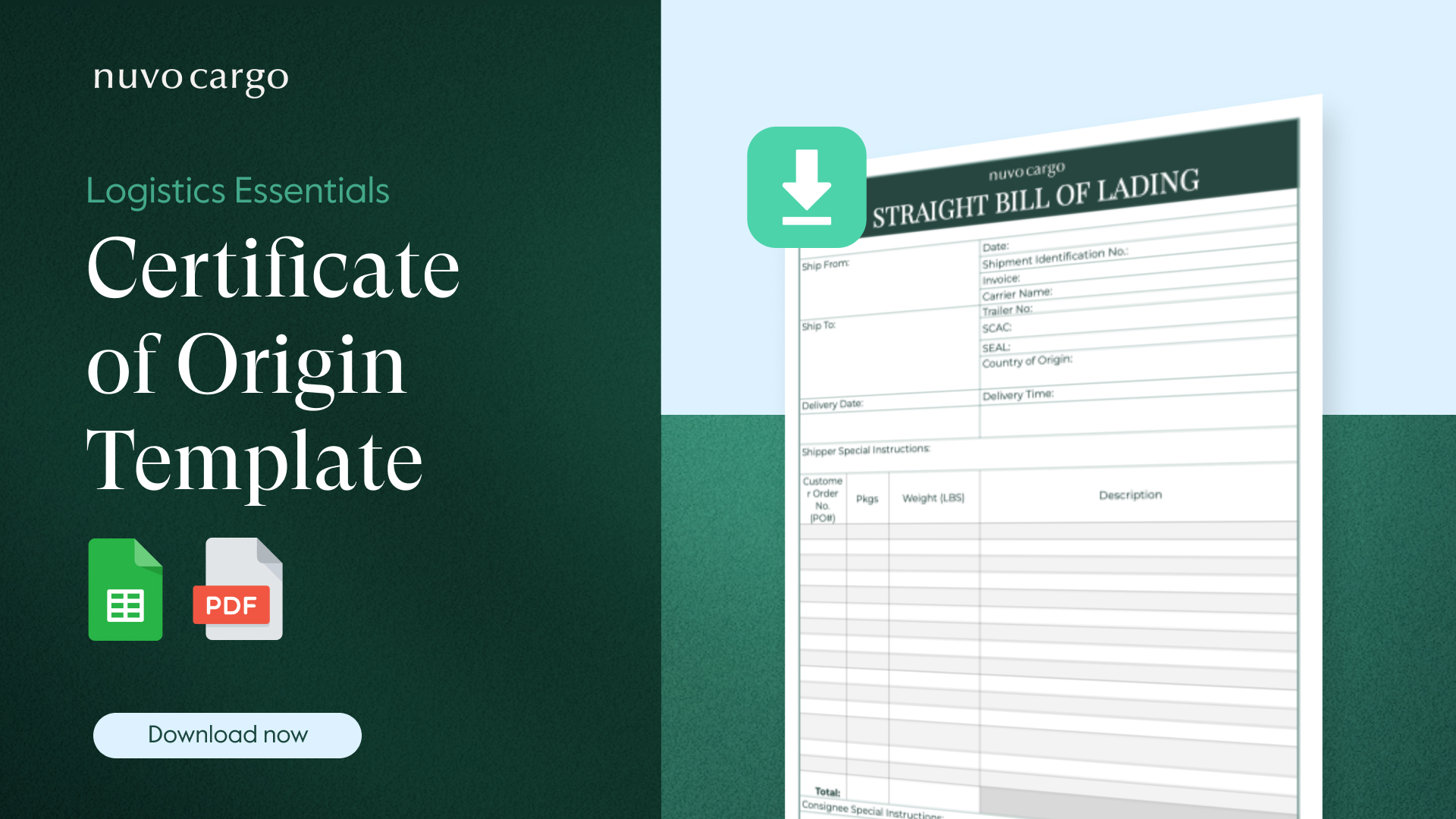 Certificate Of Origin Templates