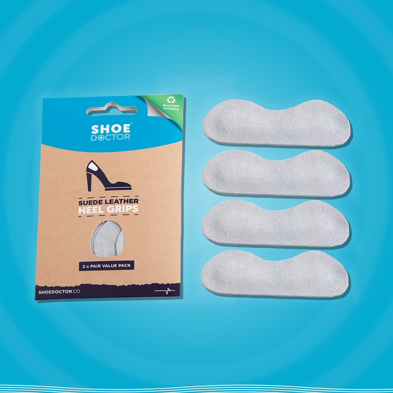 Shoe Doctor | Suede Leather Heel Grips